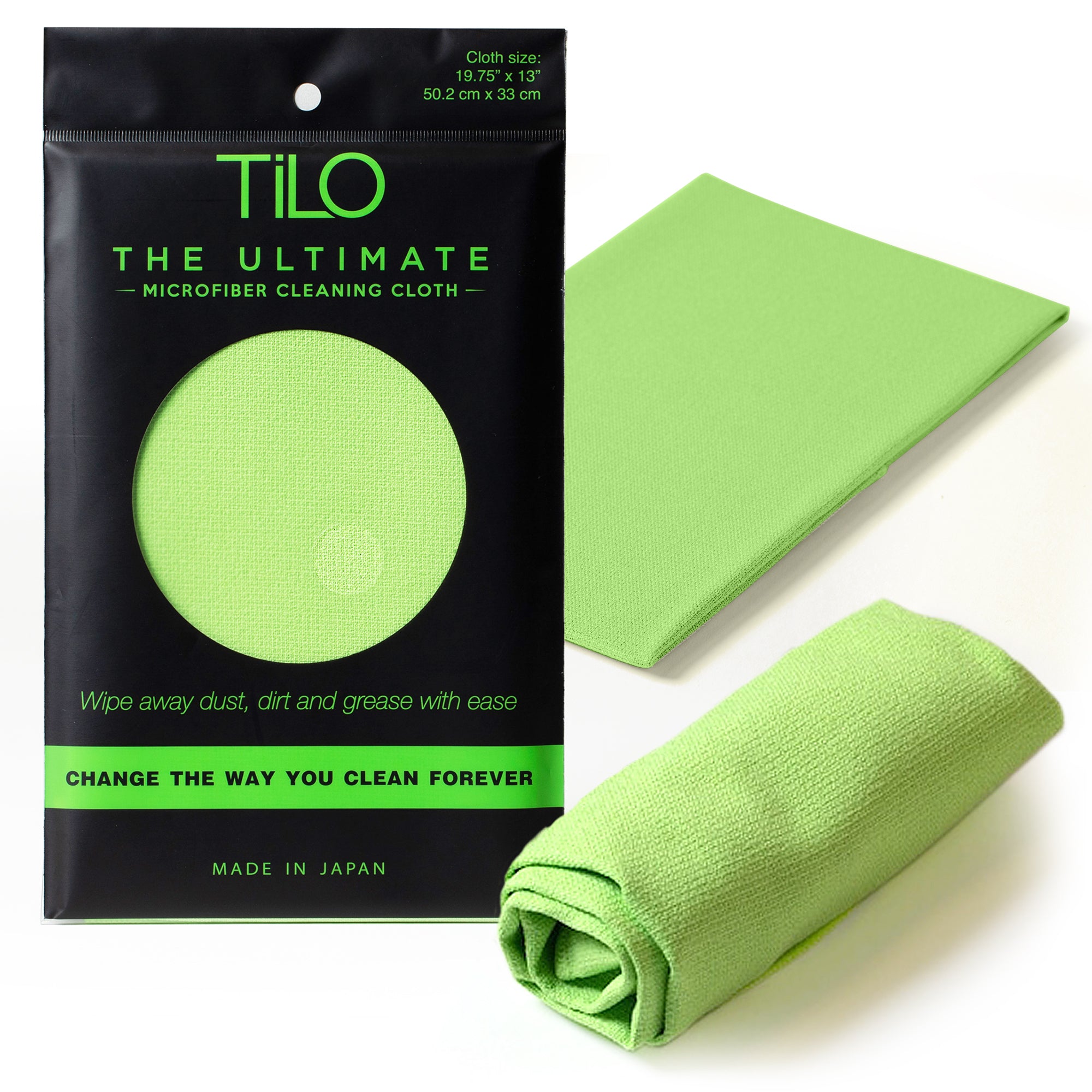 TiLO Ultimate Microfiber Cloth – Made in Japan | Reusable, Lint-Free ...
